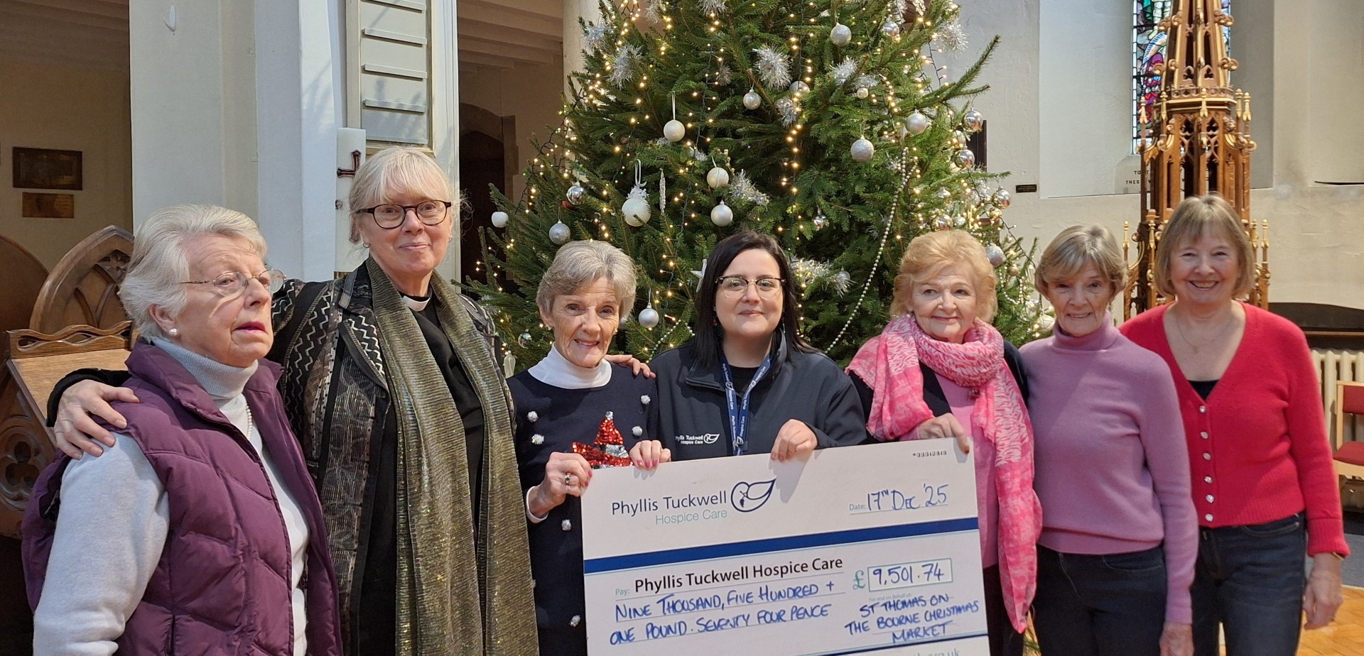 Christmas market raises £9.5k for Phyllis Tuckwell hospice charity ...