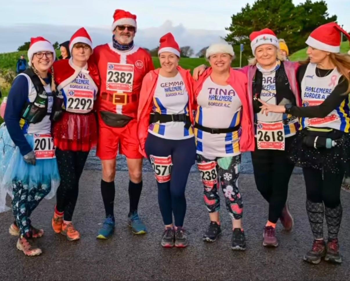 Haslemere Border athletes impress at cross country and festive run ...