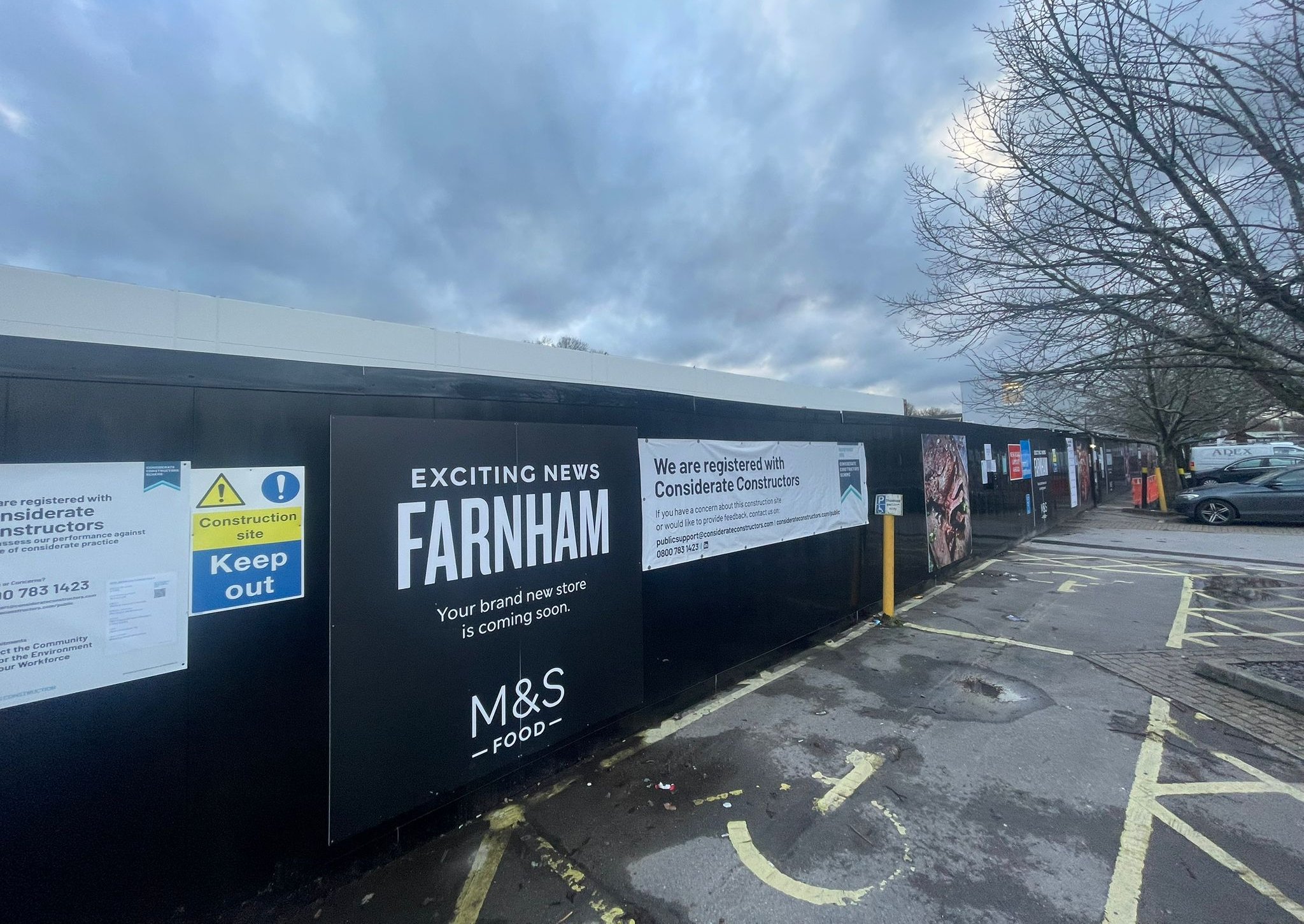M&S serves up job boost for Farnham as spring opening confirmed ...