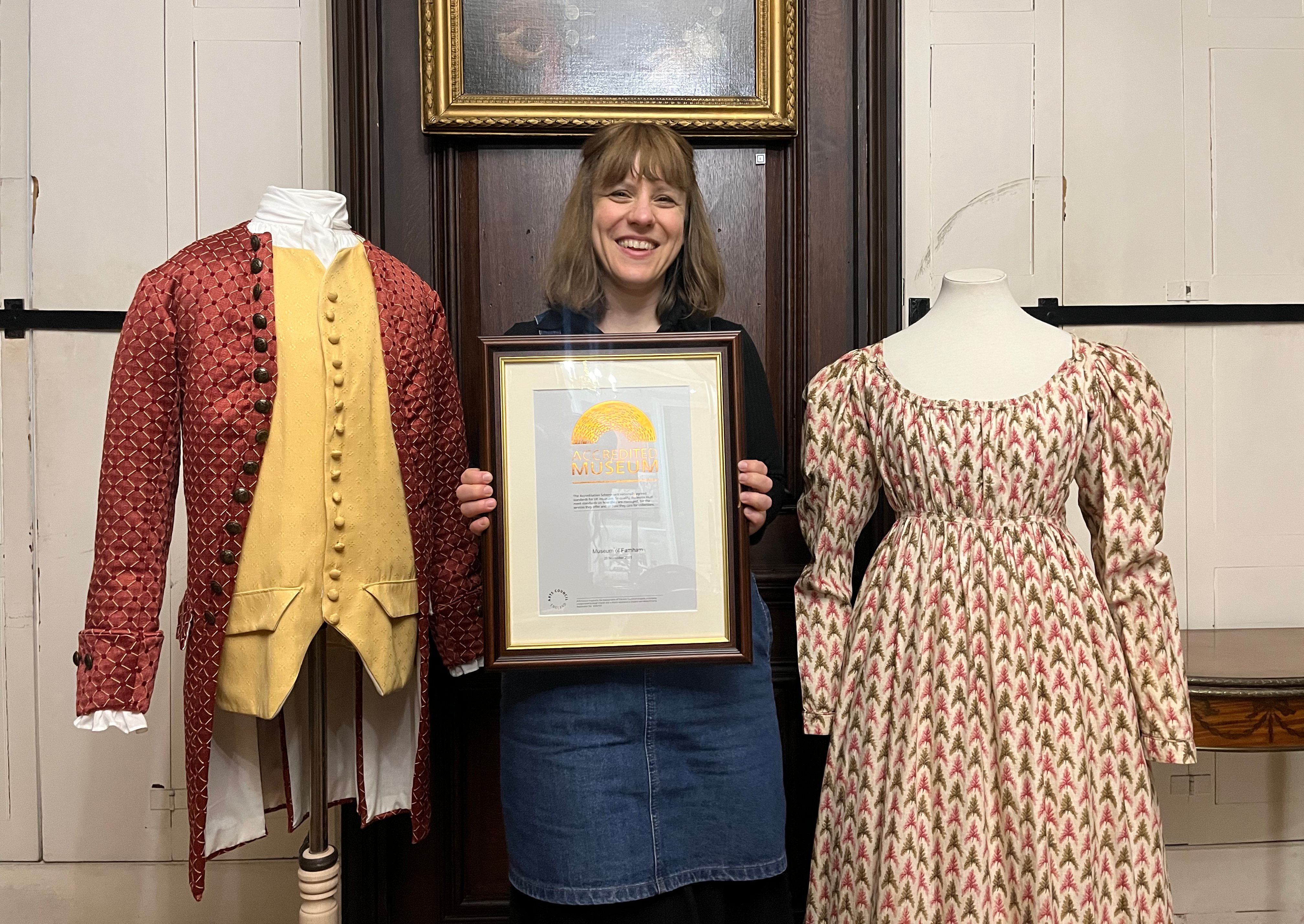 Museum of Farnham recognised for excellence with accreditation ...