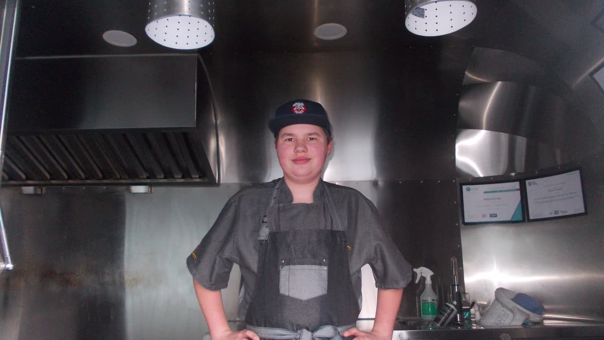 I'm still cooking - Dexter, 14, continues with food truck ...
