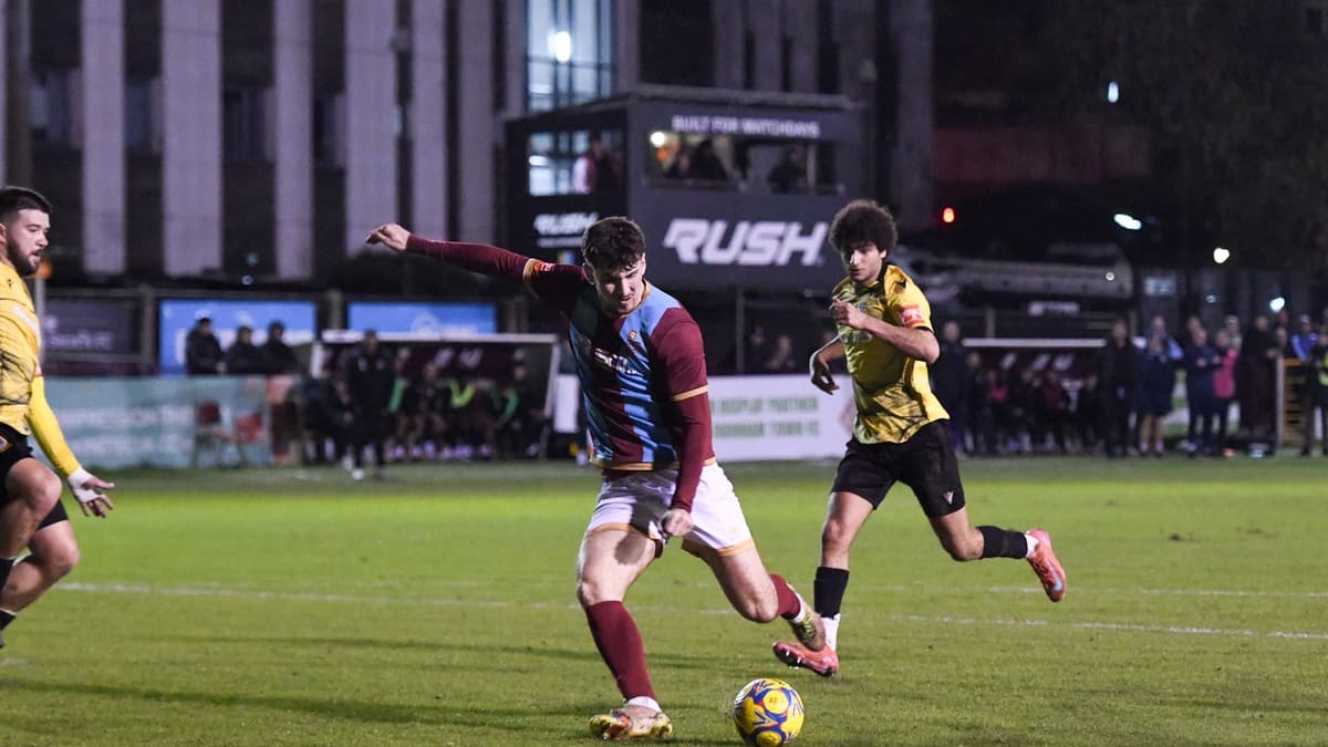Evans' quadruple fires Farnham Town to Surrey Senior Cup win against ...