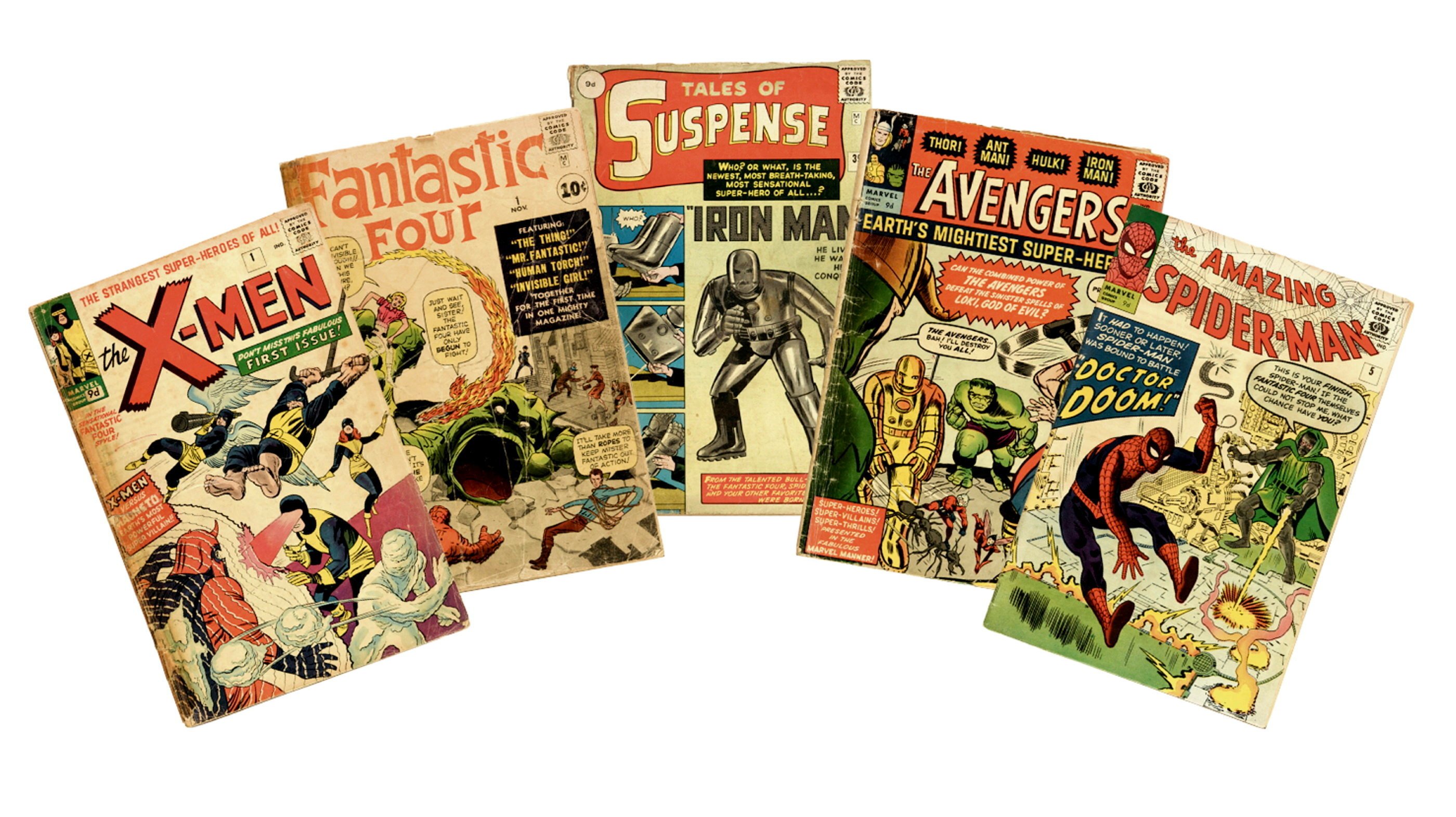 Comic book lecturer’s collection fetches £62k at Surrey auction ...