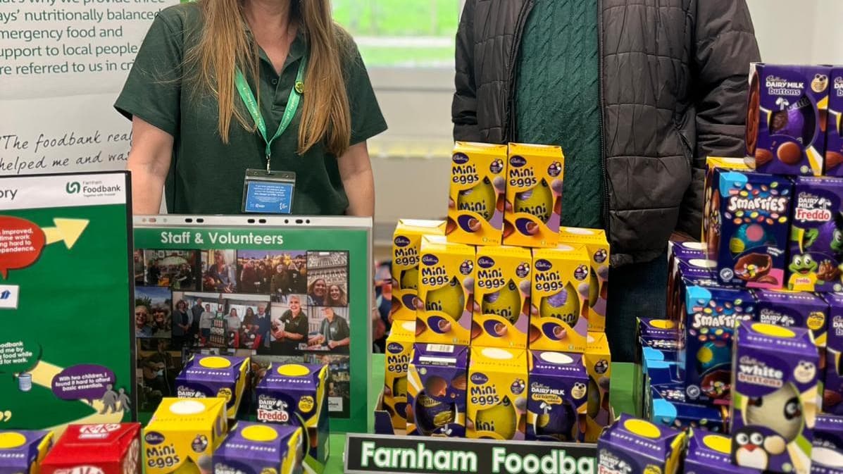 Eggstra-ordinary Easter gesture from Farnham Foodbank | farnhamherald.com
