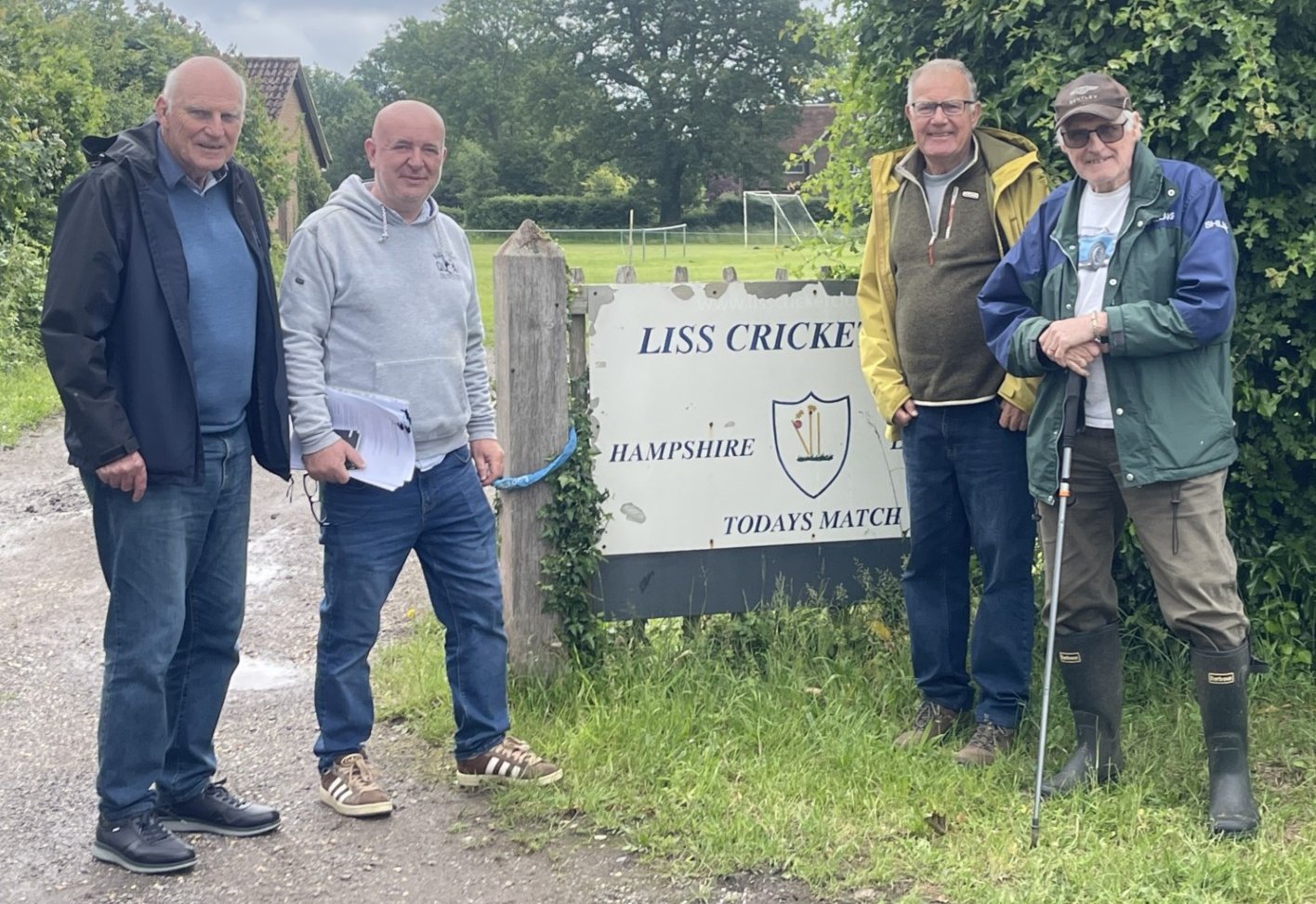 New trustees aim to bring cricket back to The Glebe in Liss ...